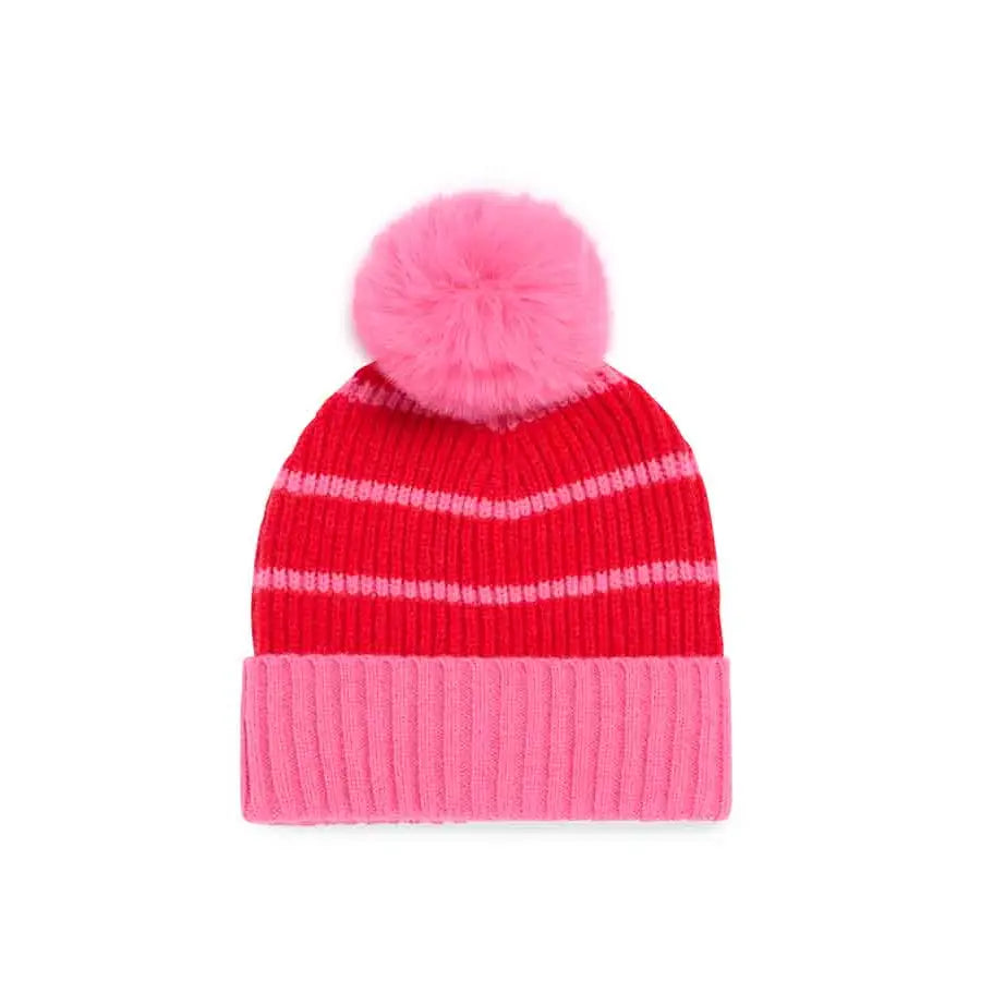 Allison Beanie in Red – ISABEL HARVEY