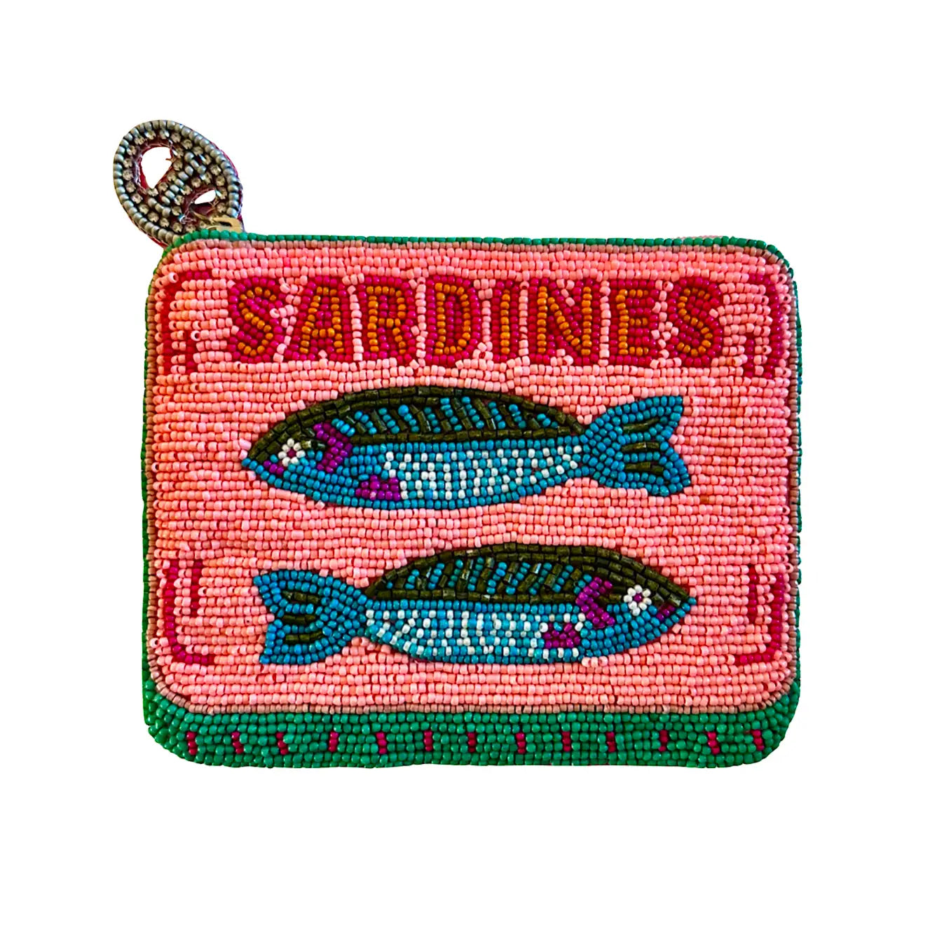 Sardines Bead Coin Purse – ISABEL HARVEY